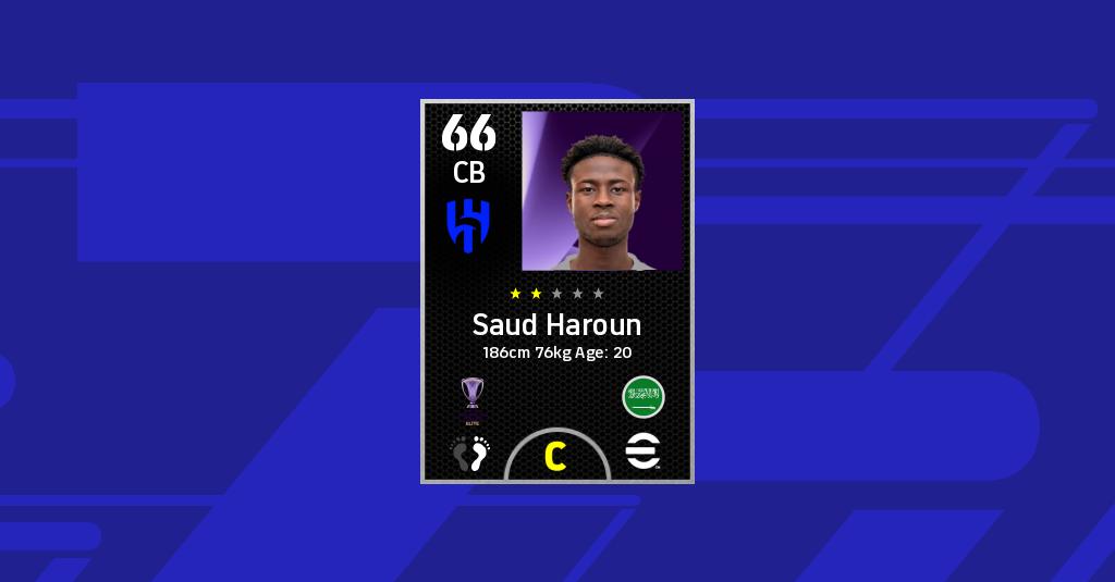 Saud Haroun eFootball 2022 Stats