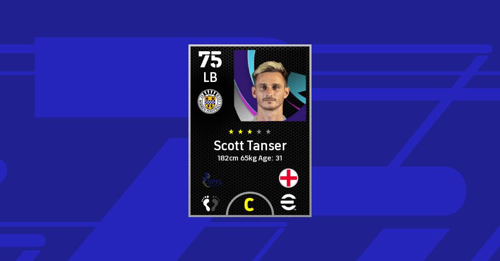Scott Tanser eFootball 2022 Stats