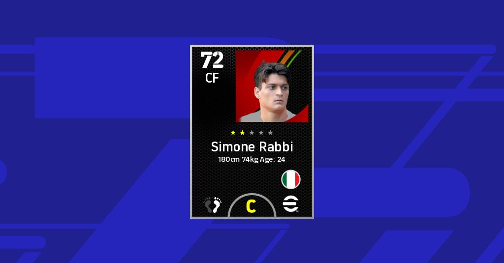 Simone Rabbi eFootball 2022 Stats