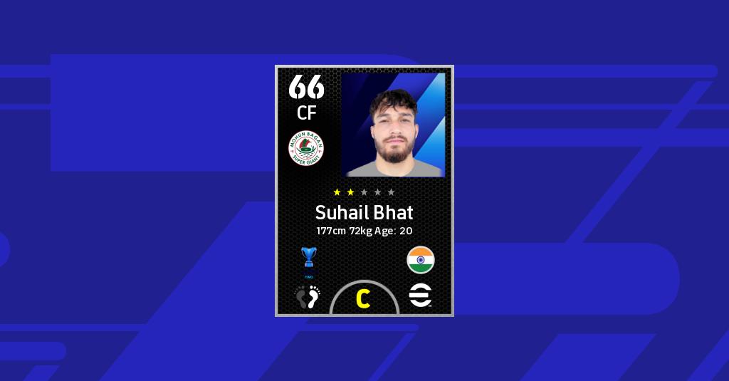 Suhail Bhat eFootball 2022 Stats