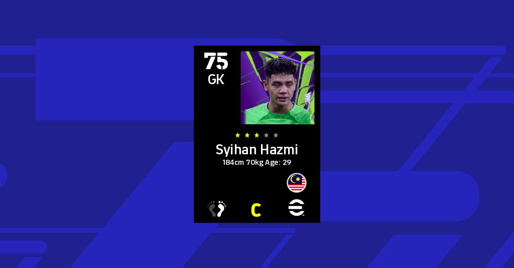Syihan Hazmi eFootball 2022 Stats