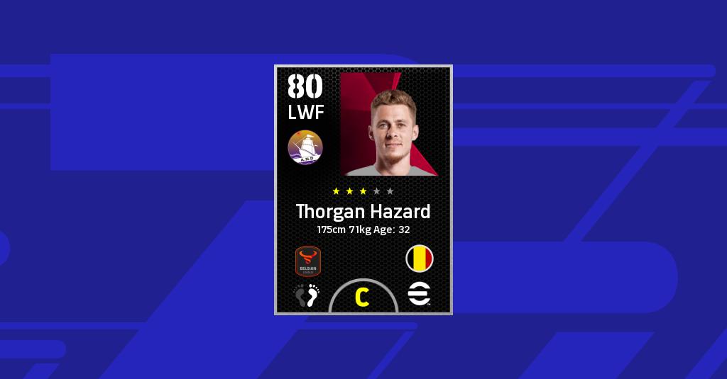 Thorgan Hazard eFootball 2022 Stats