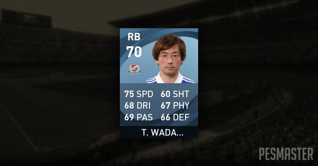 Takuya Wada PES 2021 Stats