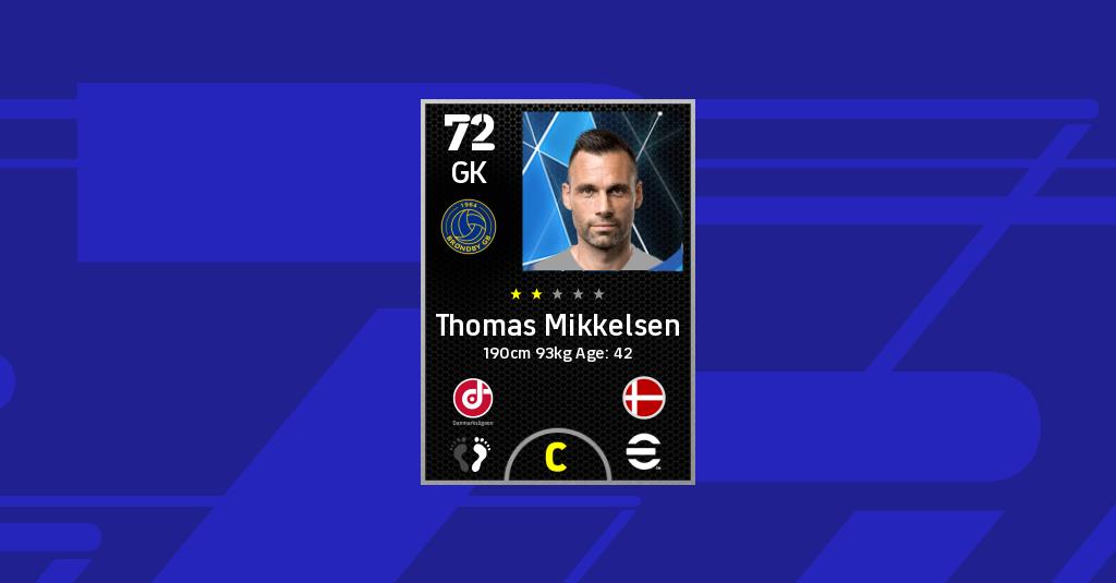Thomas Mikkelsen eFootball 2022 Stats
