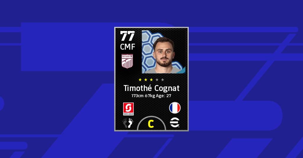 Timothé Cognat eFootball 2022 Stats