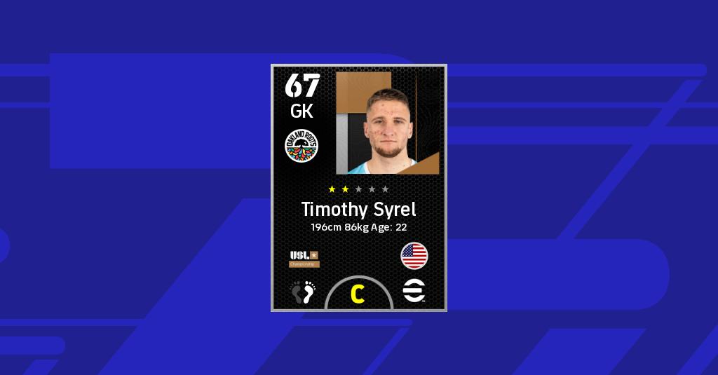 Timothy Syrel eFootball Stats
