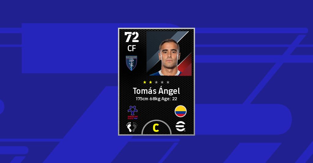Tomás Ángel eFootball 2022 Stats