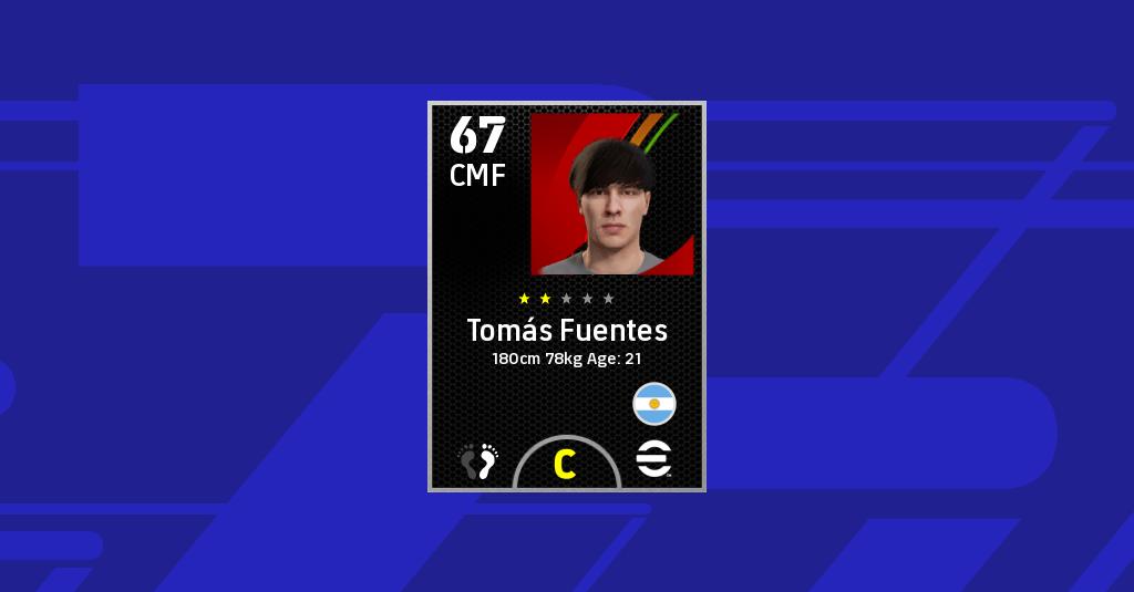 Tomás Fuentes eFootball 2022 Stats
