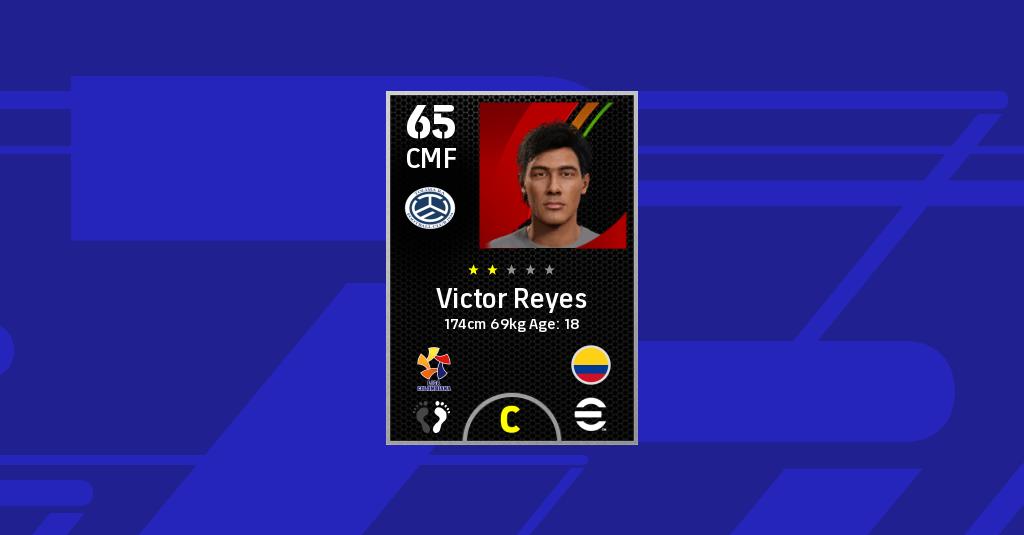 Victor Reyes eFootball 2022 Stats