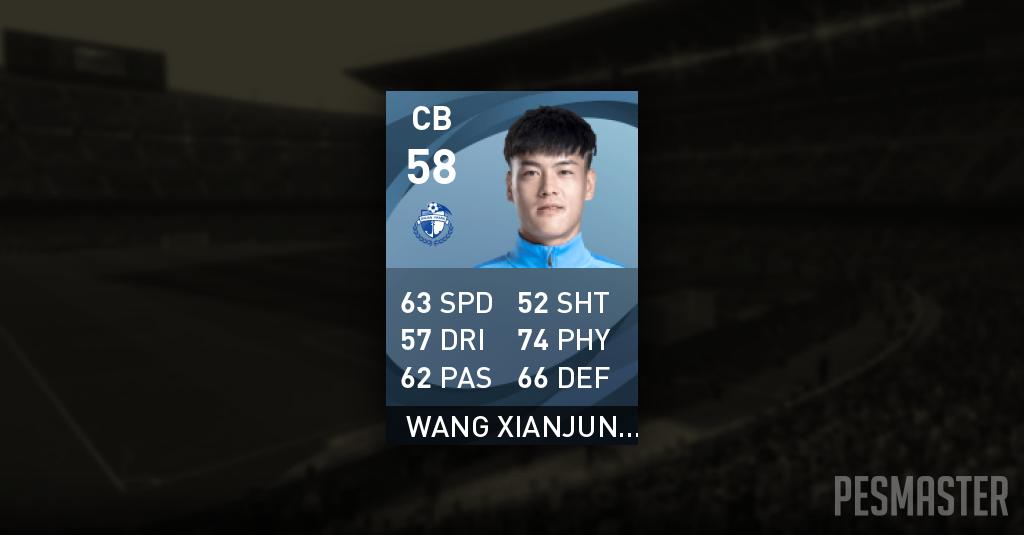 Wang Xianjun PES 2021 Stats
