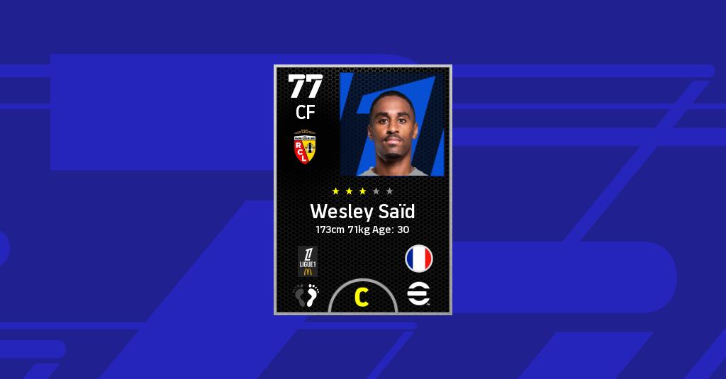 Wesley Saïd eFootball 2022 Stats