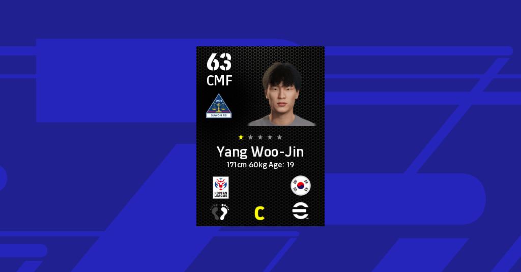 Yang Woo-Jin eFootball Stats