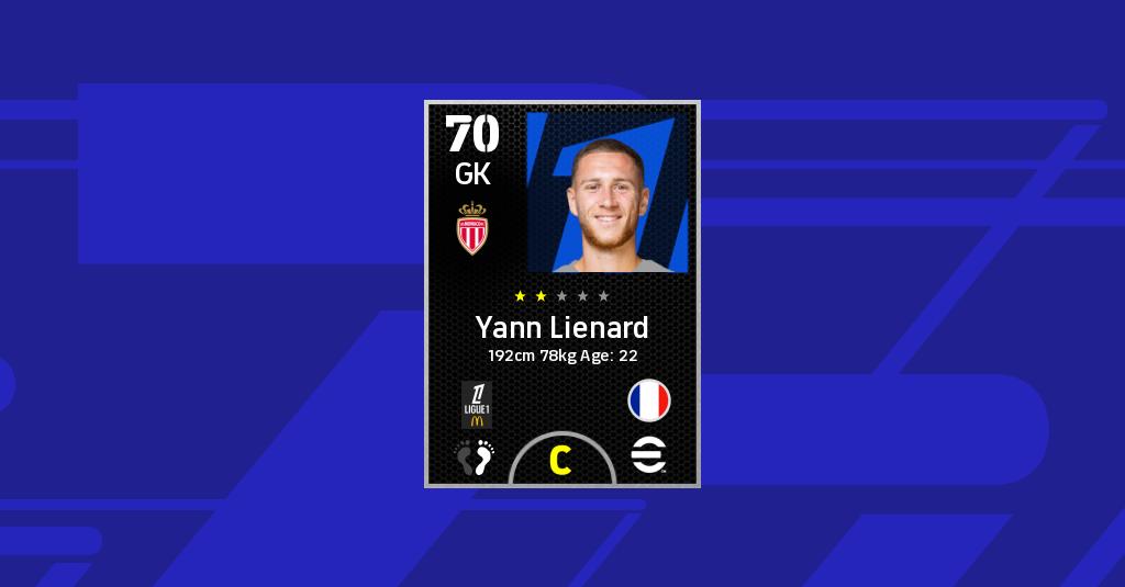 Yann Lienard eFootball 2022 Stats