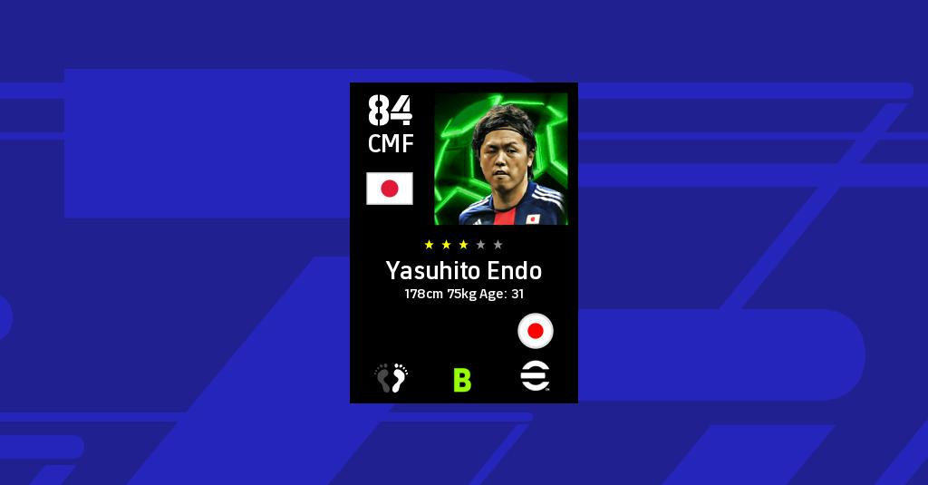 Yasuhito Endo eFootball Stats