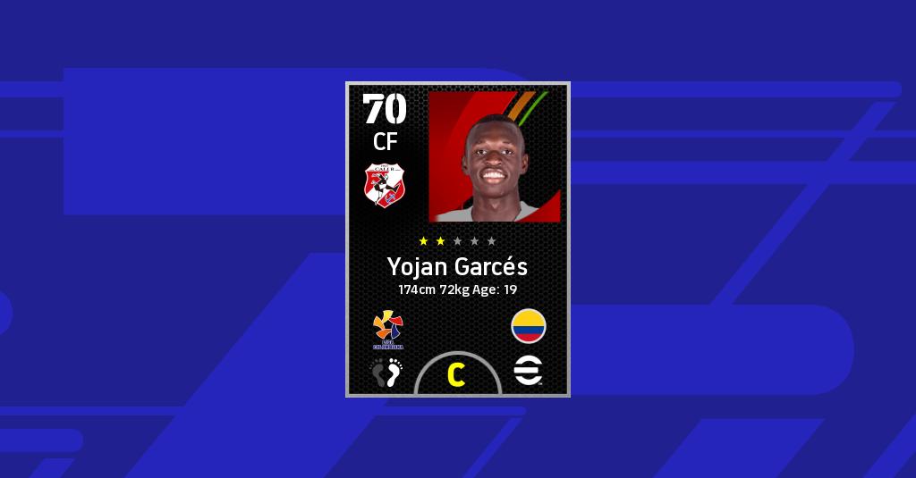 Yojan Garcés eFootball 2022 Stats