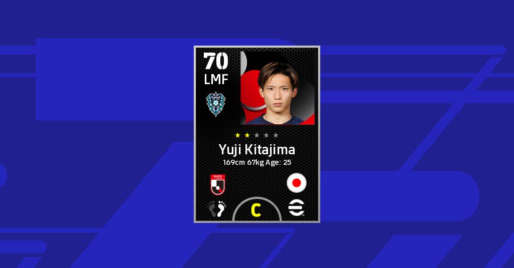 Yuji Kitajima eFootball Stats
