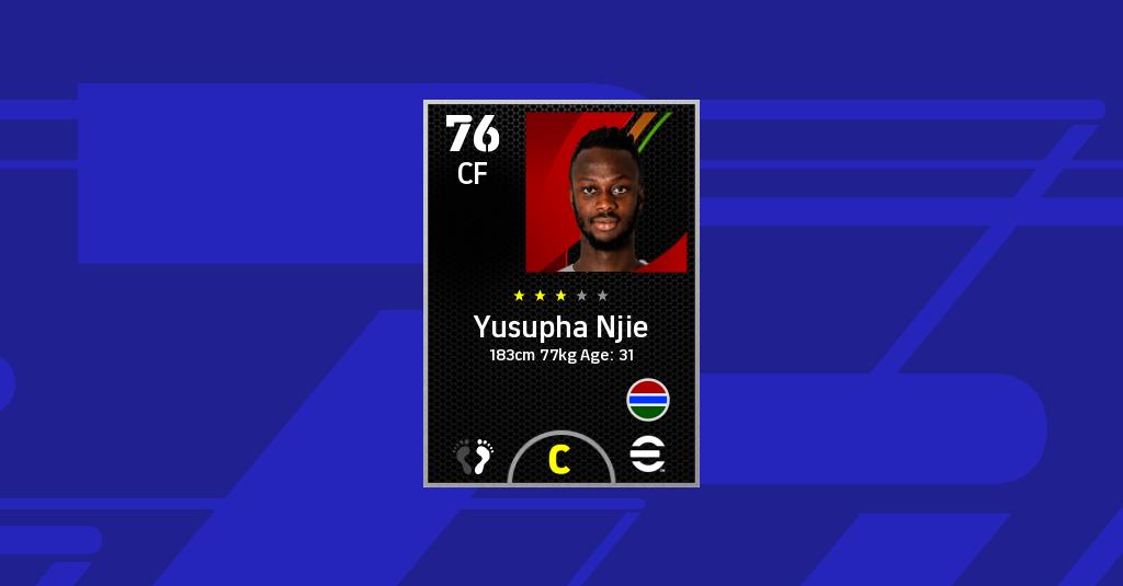 Yusupha Njie eFootball 2022 Stats