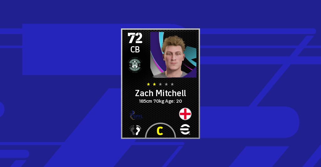 Zach Mitchell eFootball Stats
