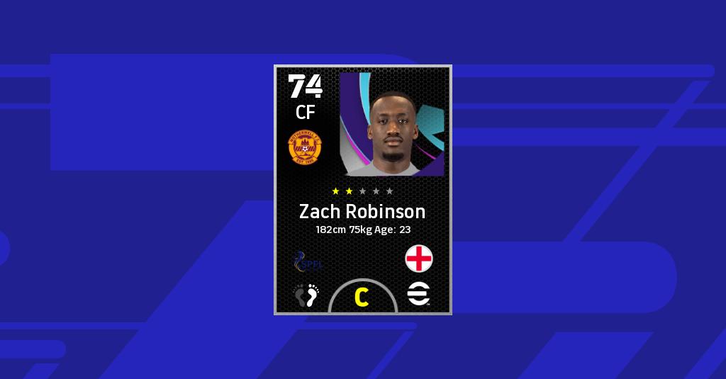 Zach Robinson eFootball 2022 Stats