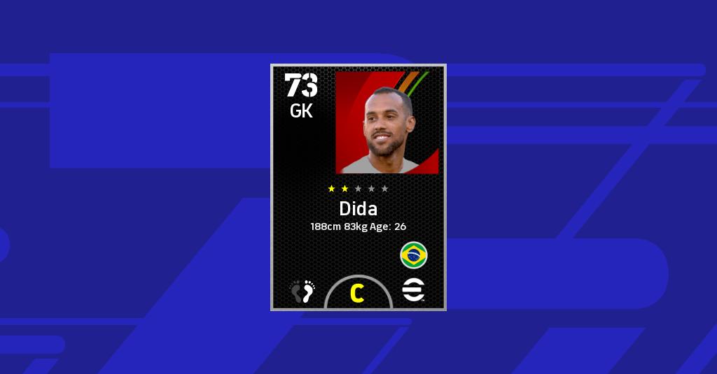 Dida eFootball Stats