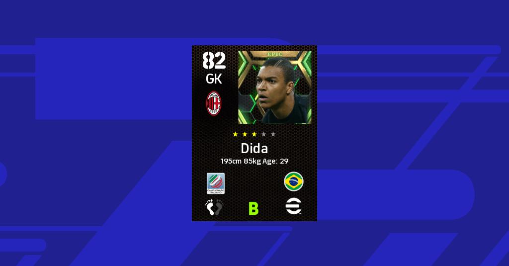 Dida eFootball Stats