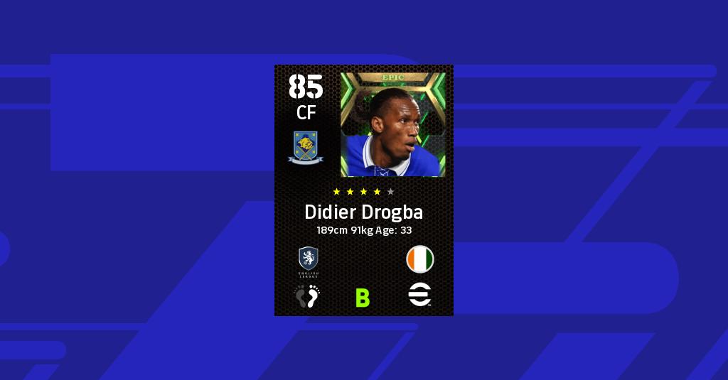 Didier Drogba eFootball Stats