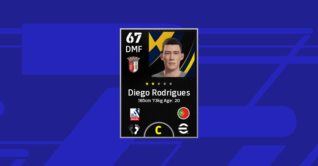 Diego Rodrigues eFootball Stats