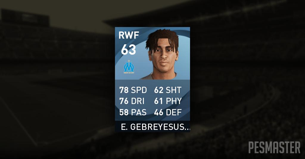 Esey Gebreyesus PES 2021 Mobile Stats