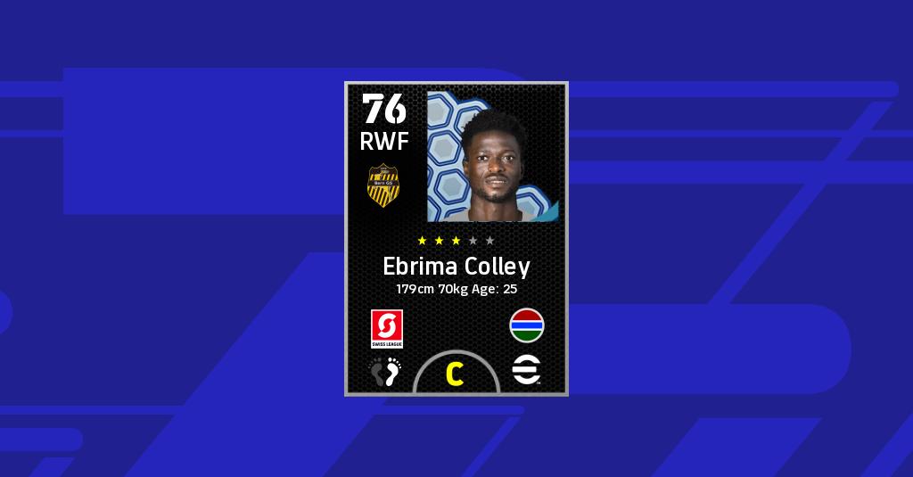 Ebrima Colley eFootball Stats