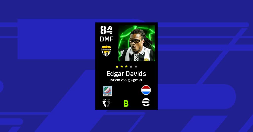 Edgar Davids eFootball Stats