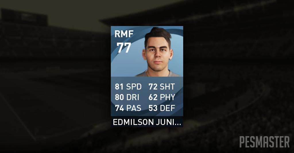 Edmilson Junior PES 2021 Stats