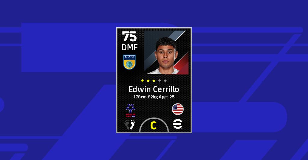 Edwin Cerrillo eFootball Stats