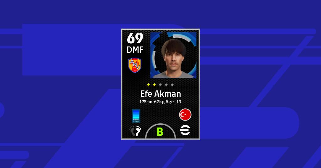 Efe Akman eFootball Stats