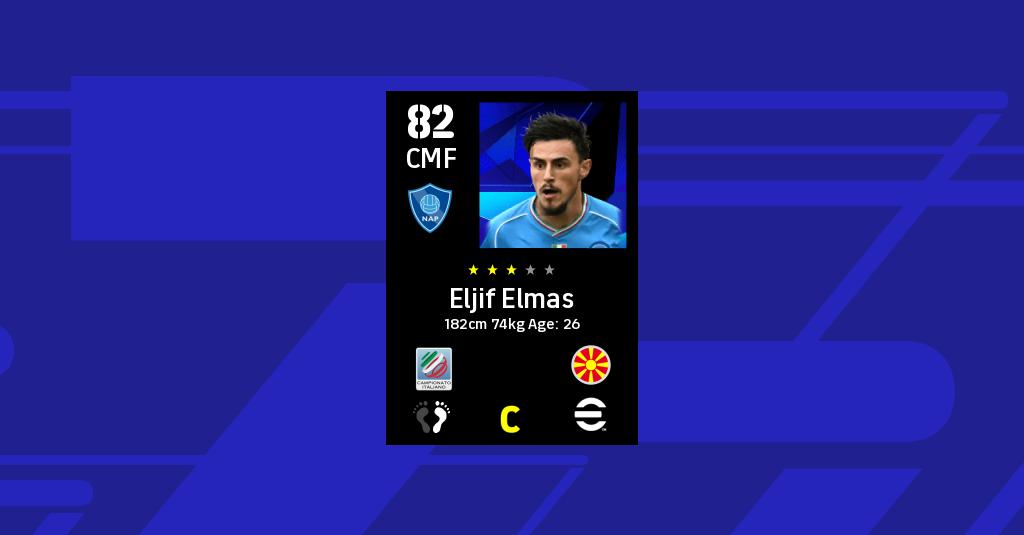 Eljif Elmas eFootball Stats