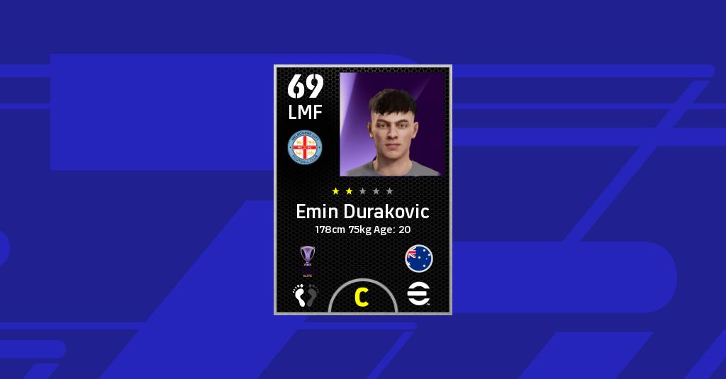 Emin Durakovic eFootball Stats