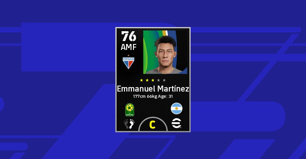 Emmanuel Martinez eFootball Stats