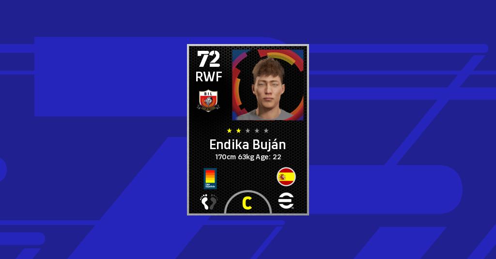 Endika Buján eFootball Stats