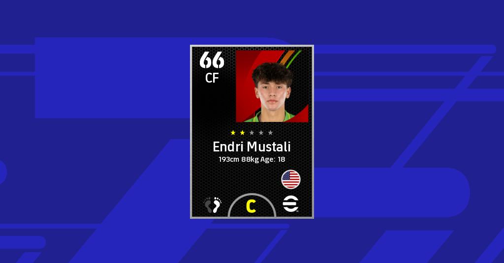 Endri Mustali eFootball 2022 Stats