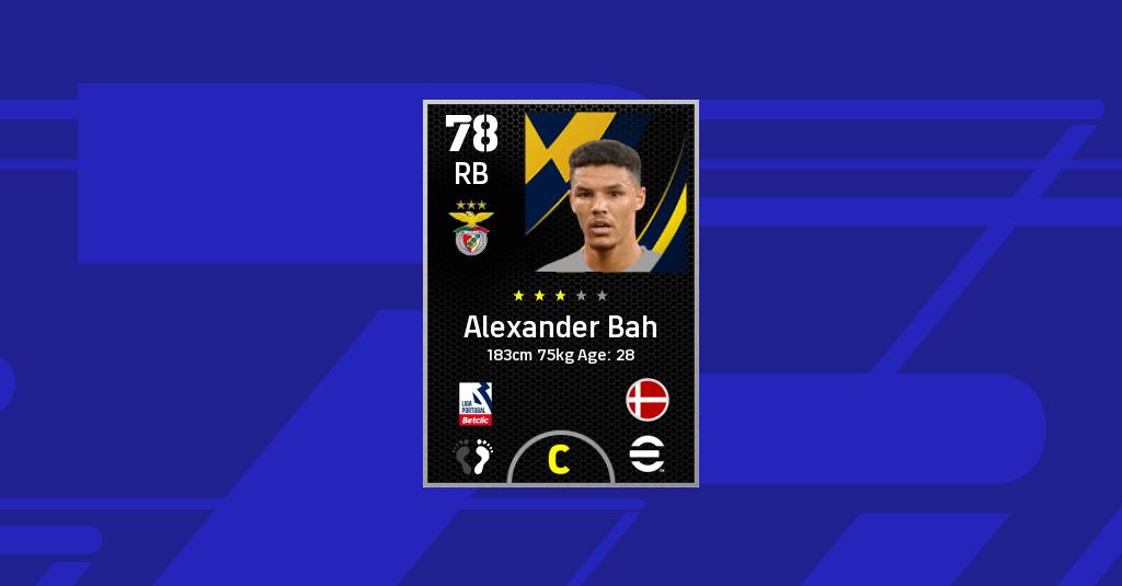 Estatisticas de Alexander Bah en eFootball