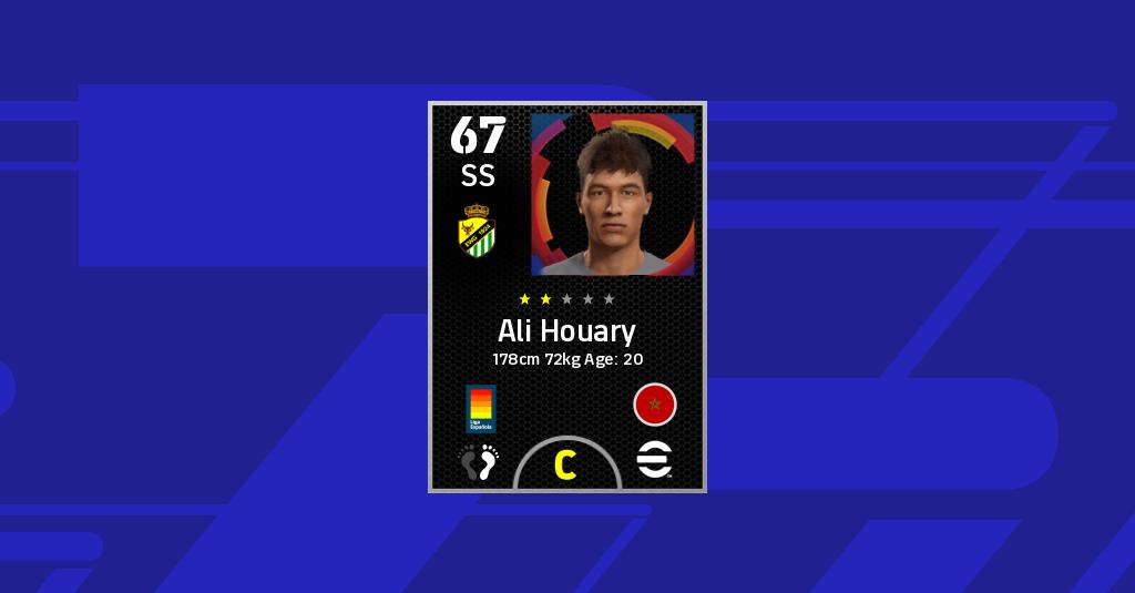 Estatisticas de Ali Houary en eFootball