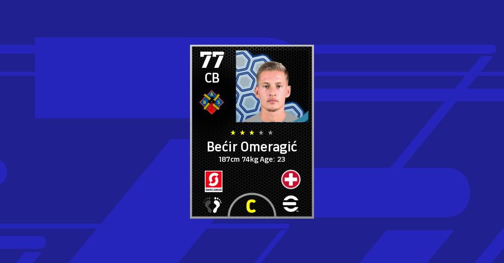 Estatisticas de Becir Omeragic en eFootball