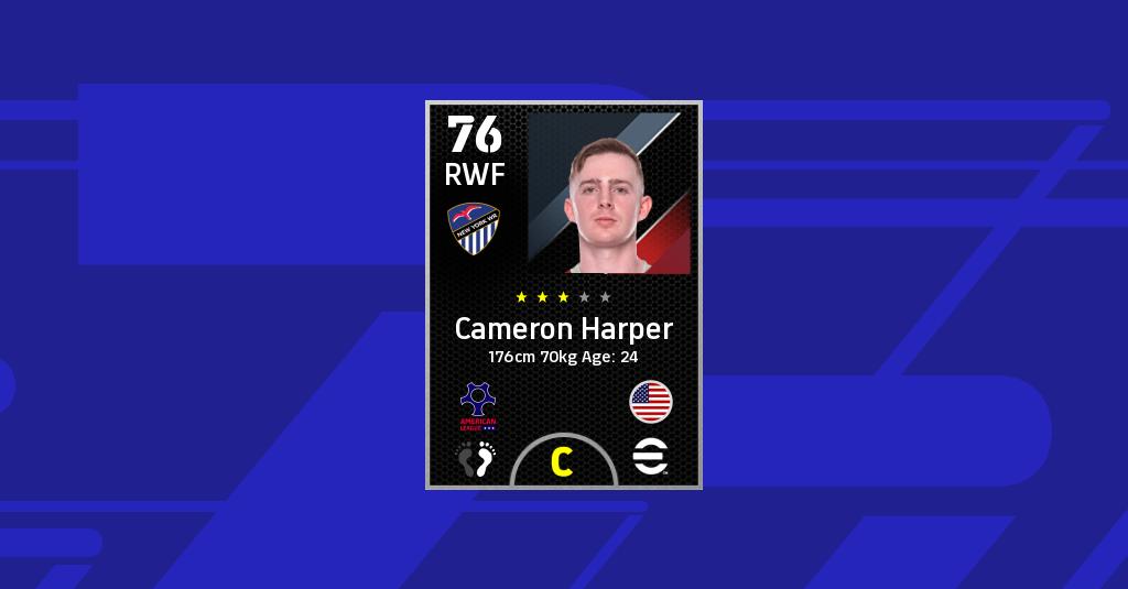 Estatisticas de Cameron Harper en eFootball