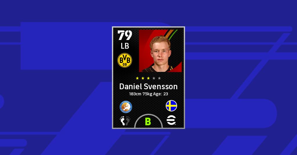 Estatisticas de Daniel Svensson en eFootball