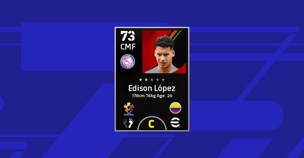 Estatisticas de Edwin Lopez en eFootball