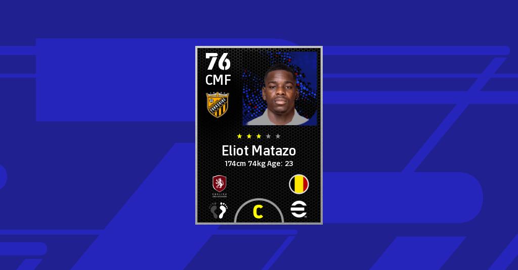 Estatisticas de Eliot Matazo en eFootball