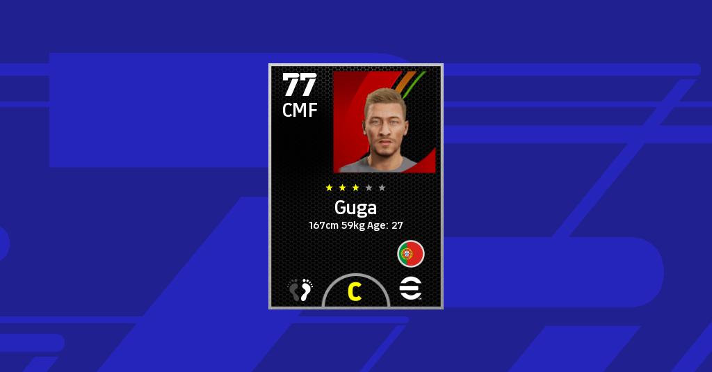 Estatisticas de Guga en eFootball