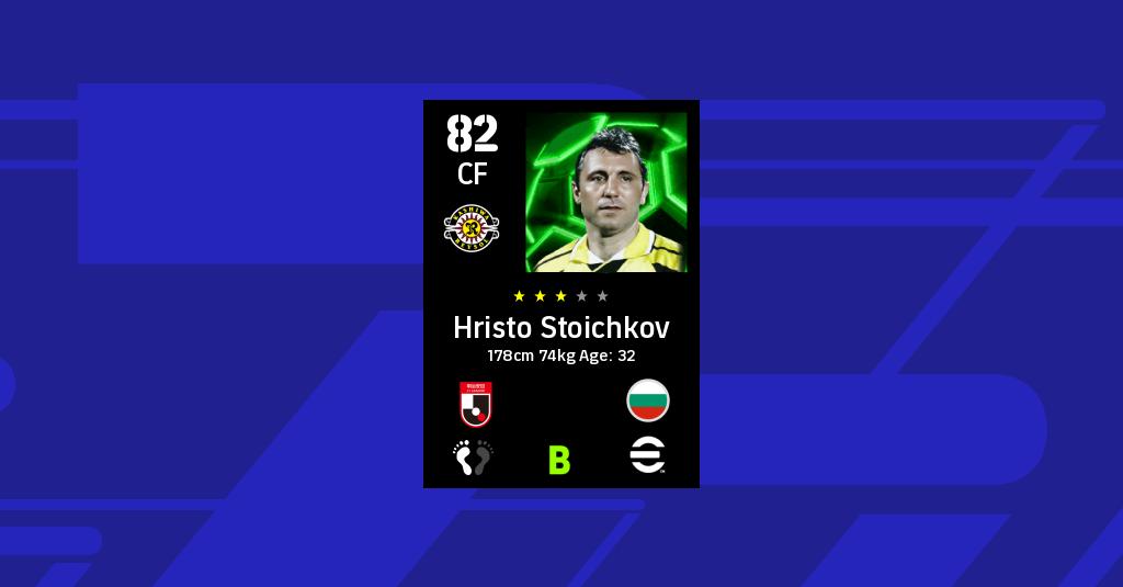 Estatisticas de Hristo Stoichkov en eFootball
