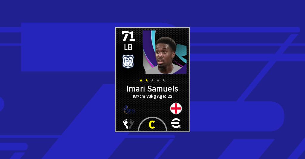 Estatisticas de Imari Samuels en eFootball