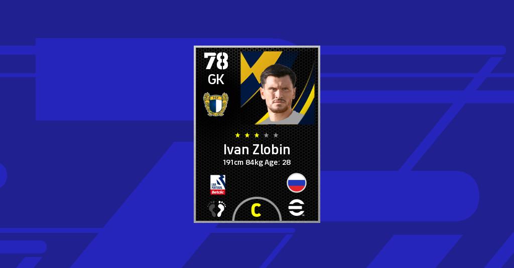 Estatisticas de Ivan Zlobin en eFootball