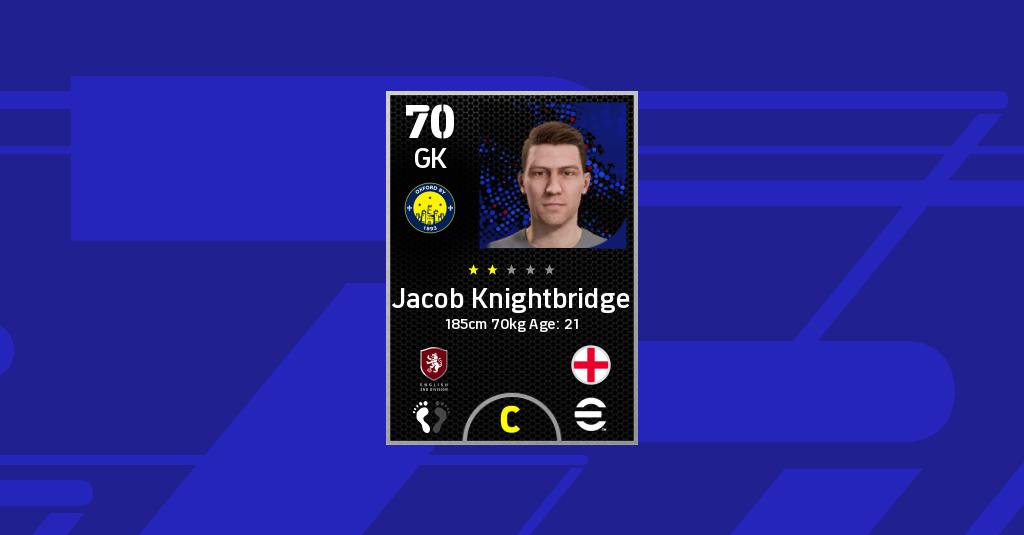 Estatisticas de Jacob Knightbridge en eFootball